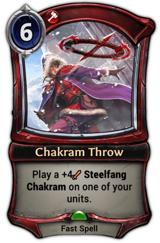 Chakram Throw | Eternal Card Game Wiki | Fandom