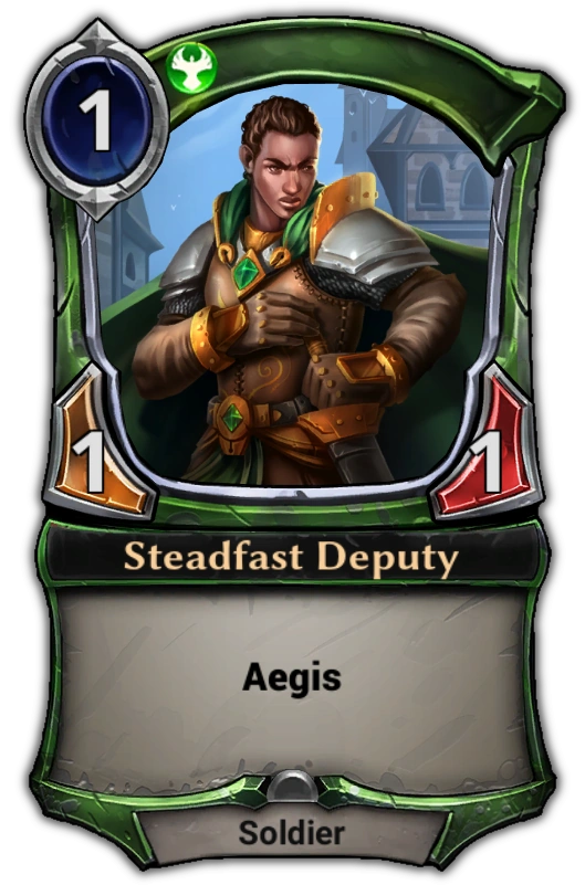 Steadfast Deputy | Eternal Card Game Wiki | Fandom