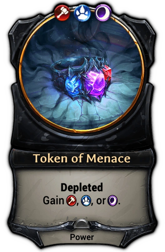 Token of Menace | Eternal Card Game Wiki | Fandom