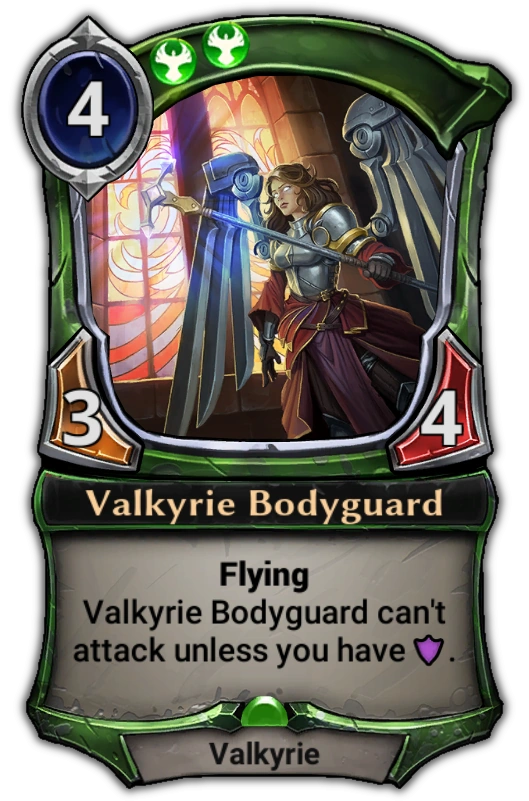 Valkyrie Bodyguard | Eternal Card Game Wiki | Fandom