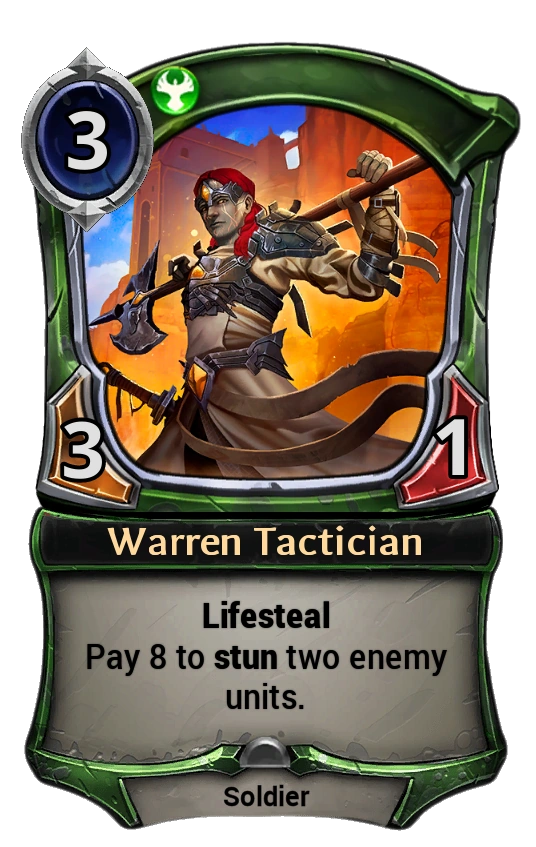 Warren Tactician | Eternal Card Game Wiki | Fandom