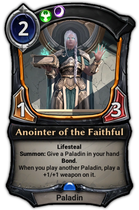 Anointer of the Faithful | Eternal Card Game Wiki | Fandom