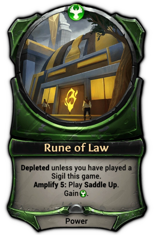 Rune of Law | Eternal Card Game Wiki | Fandom