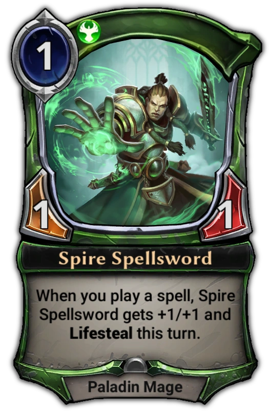 Spire Spellsword | Eternal Card Game Wiki | Fandom
