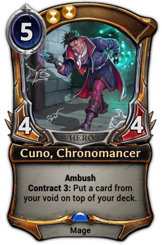 Cuno, Chronomancer | Eternal Card Game Wiki | Fandom
