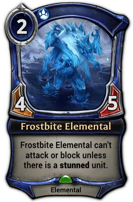 Frostbite Elemental | Eternal Card Game Wiki | Fandom