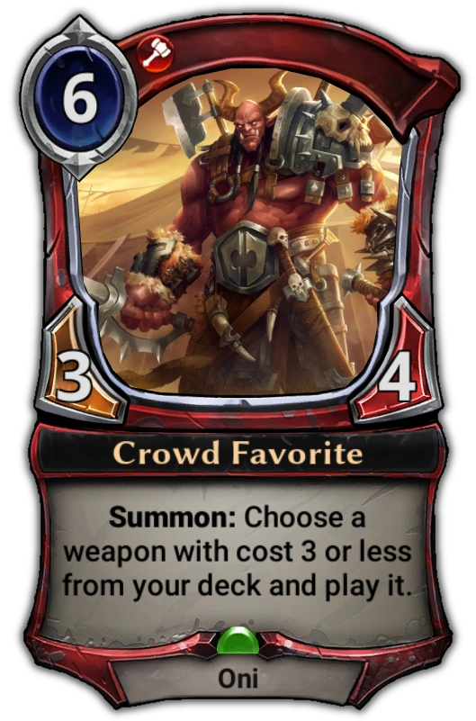 Crowd Favorite | Eternal Card Game Wiki | Fandom