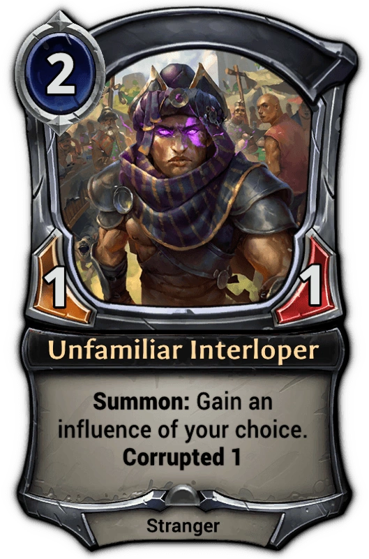 Unfamiliar Interloper | Eternal Card Game Wiki | Fandom