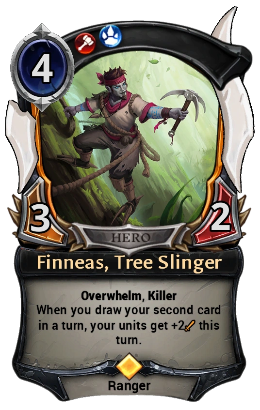 Finneas, Tree Slinger | Eternal Card Game Wiki | Fandom