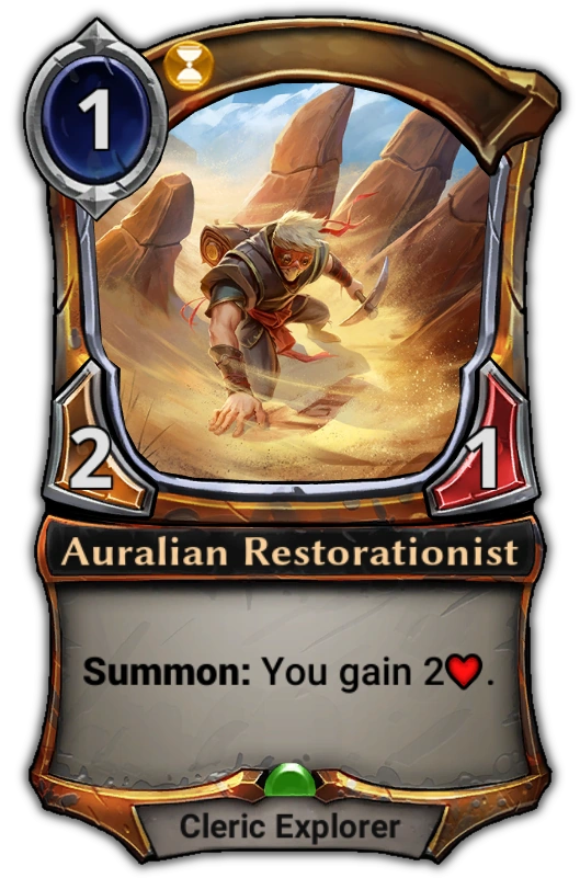 Auralian Restorationist | Eternal Card Game Wiki | Fandom