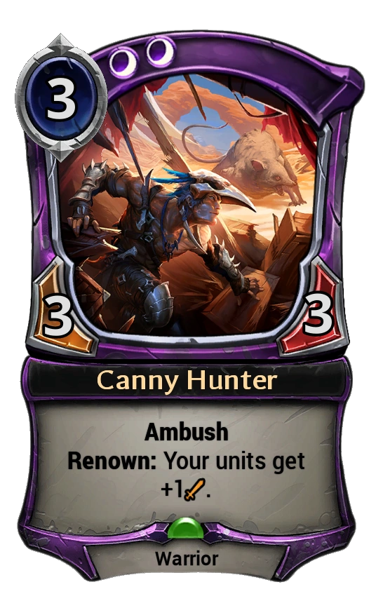 Canny Hunter | Eternal Card Game Wiki | Fandom