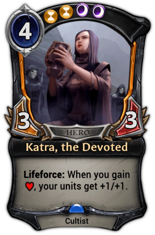 Katra, the Devoted | Eternal Card Game Wiki | Fandom