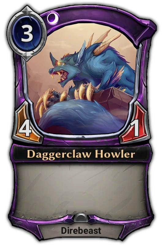 Daggerclaw Howler | Eternal Card Game Wiki | Fandom