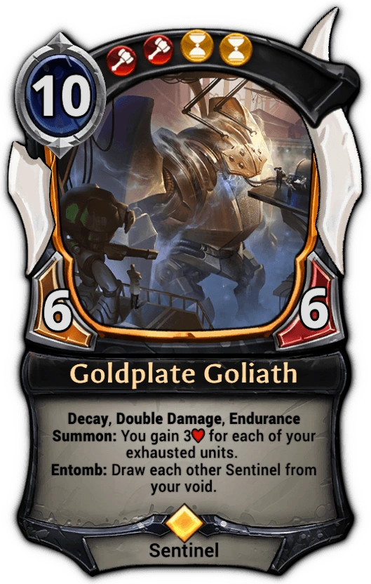 Goldplate Goliath | Eternal Card Game Wiki | Fandom