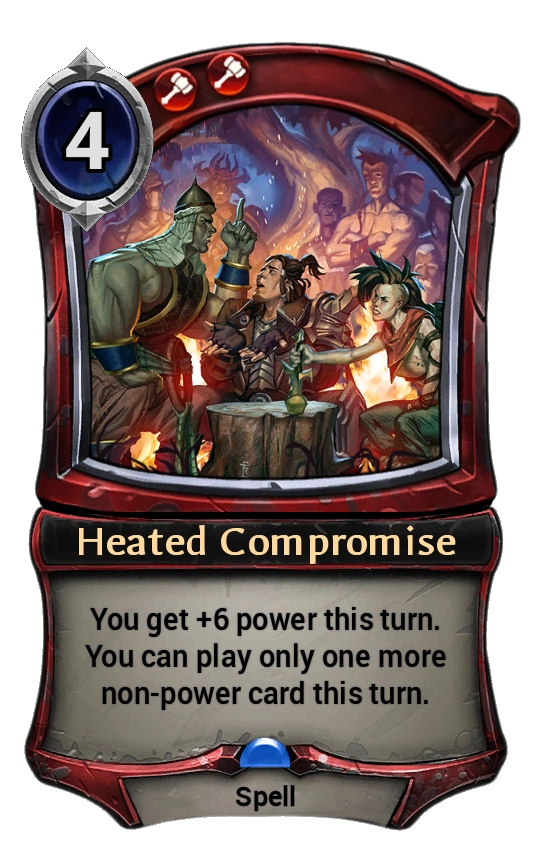 Heated Compromise | Eternal Card Game Wiki | Fandom