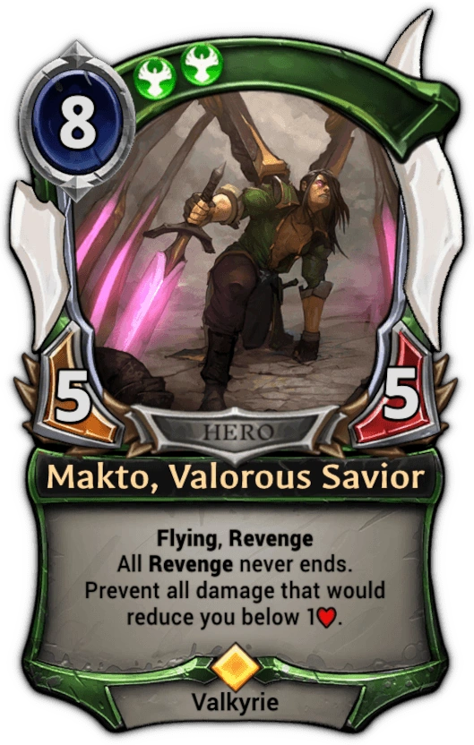 Makto, Valorous Savior | Eternal Card Game Wiki | Fandom