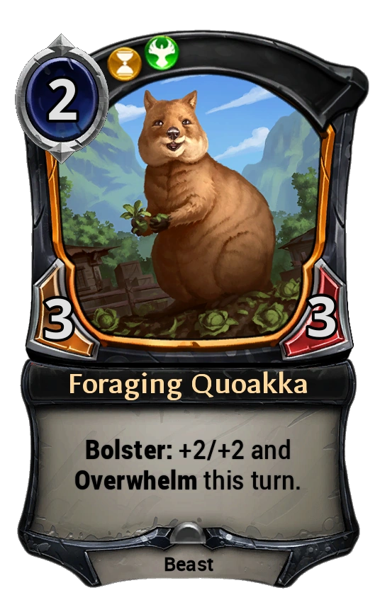 Foraging Quoakka | Eternal Card Game Wiki | Fandom
