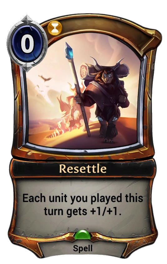 Resettle | Eternal Card Game Wiki | Fandom