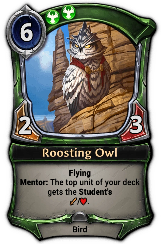 Roosting Owl | Eternal Card Game Wiki | Fandom