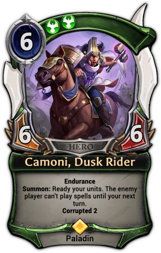 Camoni, Dusk Rider | Eternal Card Game Wiki | Fandom