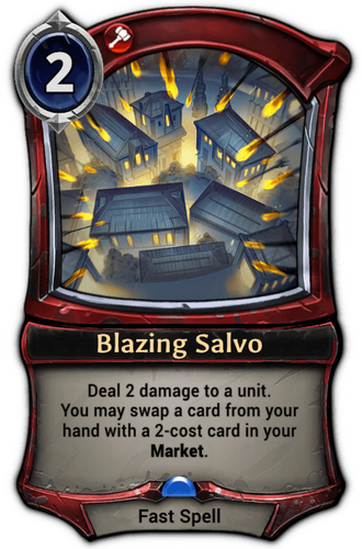 Blazing Salvo | Eternal Card Game Wiki | Fandom