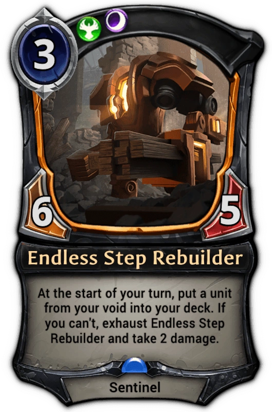 Endless Step Rebuilder | Eternal Card Game Wiki | Fandom