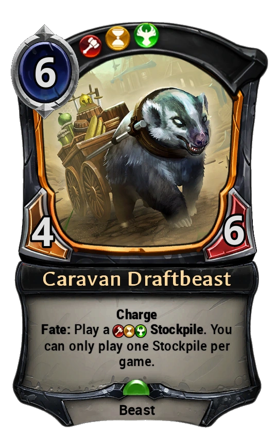 Caravan Draftbeast | Eternal Card Game Wiki | Fandom
