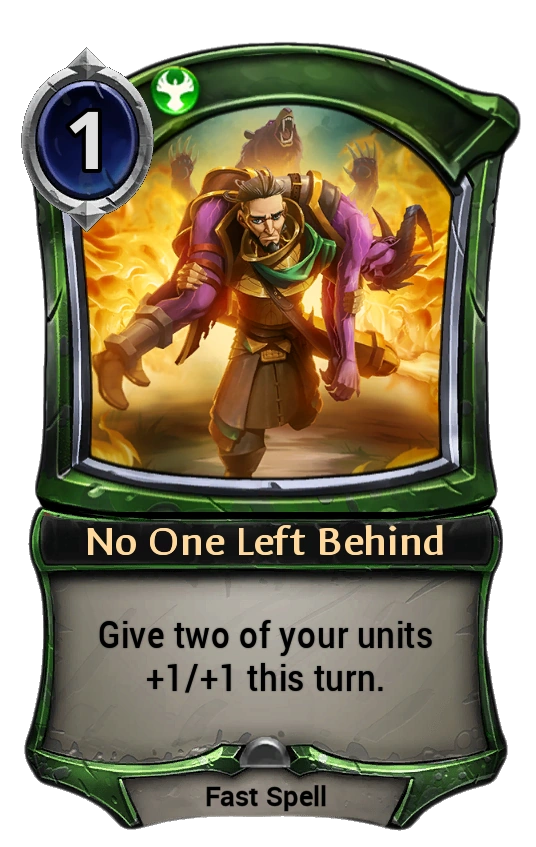 No One Left Behind | Eternal Card Game Wiki | Fandom