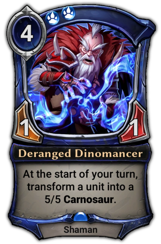 Deranged Dinomancer | Eternal Card Game Wiki | Fandom
