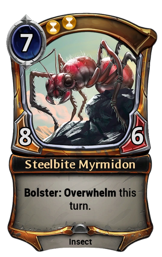 Steelbite Myrmidon | Eternal Card Game Wiki | Fandom
