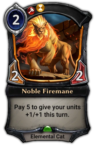 Noble Firemane | Eternal Card Game Wiki | Fandom
