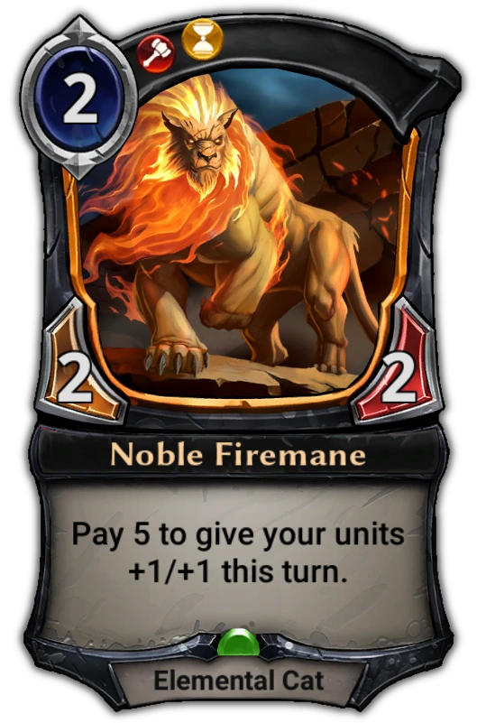 Noble Firemane | Eternal Card Game Wiki | Fandom
