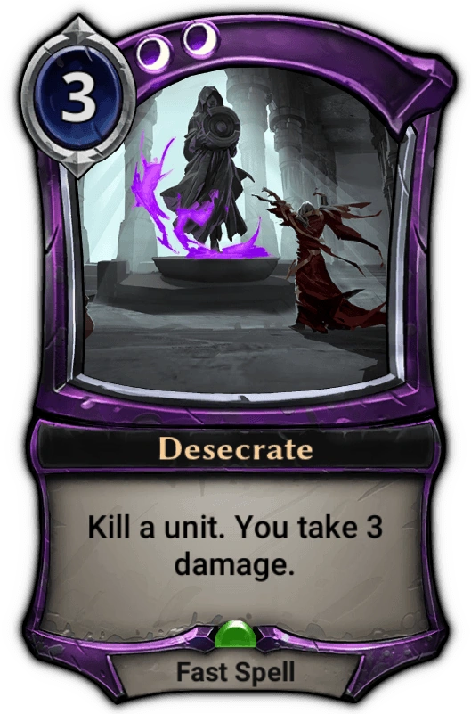 Desecrate | Eternal Card Game Wiki | Fandom