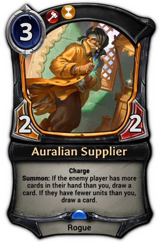 Auralian Supplier | Eternal Card Game Wiki | Fandom