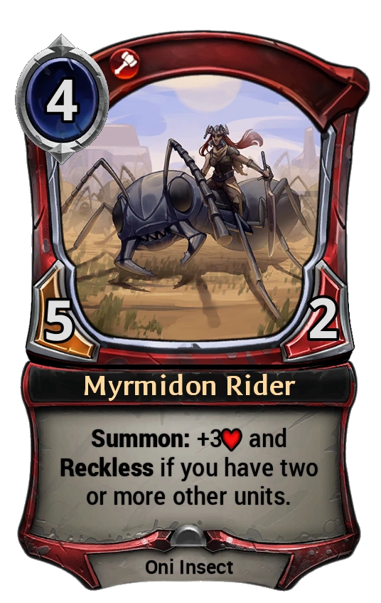 Myrmidon Rider | Eternal Card Game Wiki | Fandom