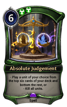 Absolute Judgement | Eternal Card Game Wiki | Fandom