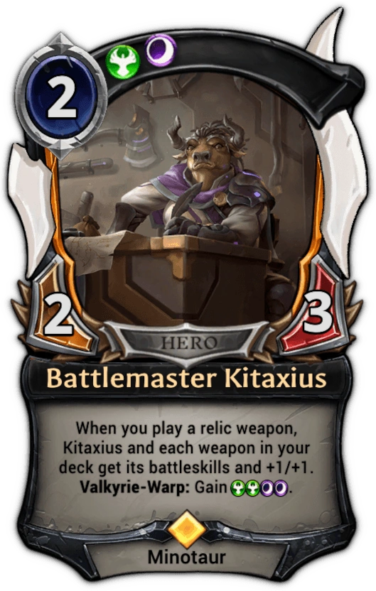 Battlemaster Kitaxius | Eternal Card Game Wiki | Fandom