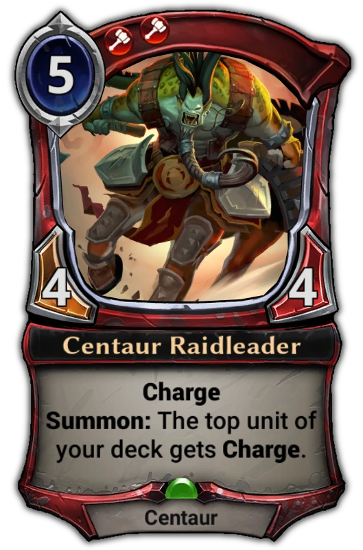 Centaur Raidleader | Eternal Card Game Wiki | Fandom