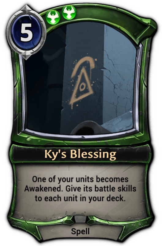 Ky's Blessing | Eternal Card Game Wiki | Fandom