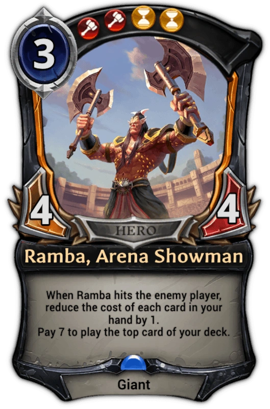 Ramba, Arena Showman | Eternal Card Game Wiki | Fandom