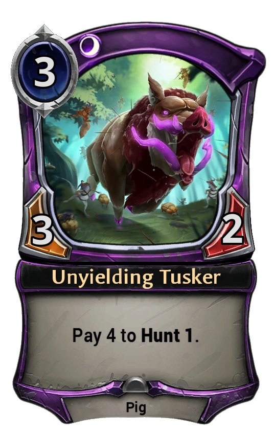 Unyielding Tusker | Eternal Card Game Wiki | Fandom