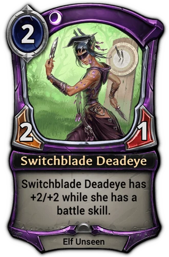 Switchblade Deadeye | Eternal Card Game Wiki | Fandom