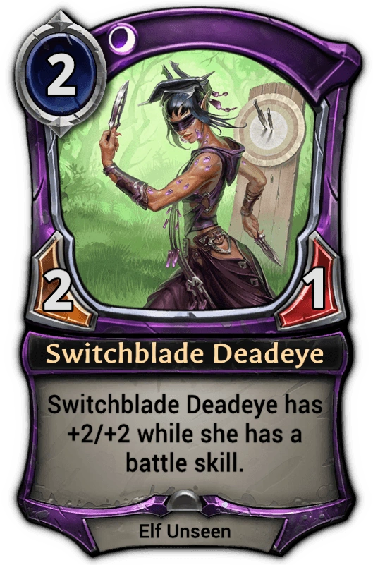 Switchblade Deadeye | Eternal Card Game Wiki | Fandom