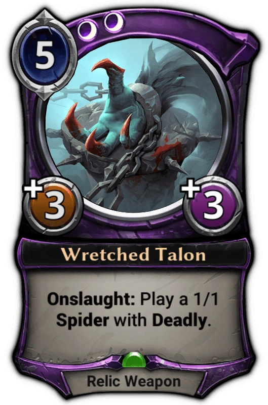 Wretched Talon | Eternal Card Game Wiki | Fandom