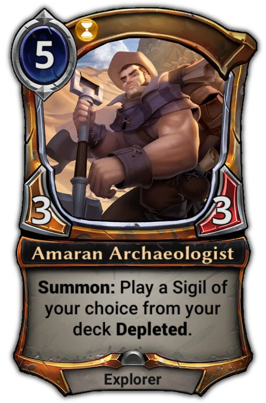 Amaran Archaeologist | Eternal Card Game Wiki | Fandom