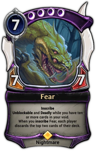 Fear | Eternal Card Game Wiki | Fandom