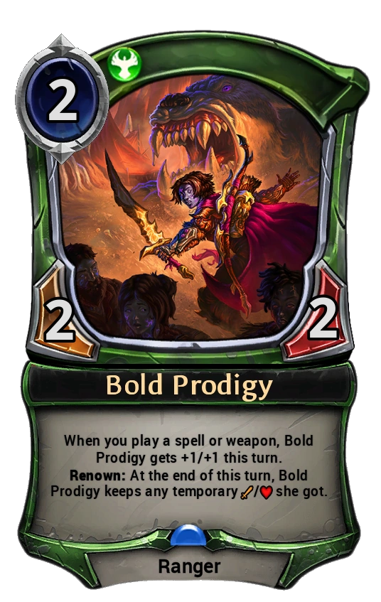 Bold Prodigy | Eternal Card Game Wiki | Fandom