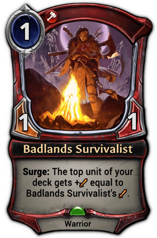 Badlands Survivalist | Eternal Card Game Wiki | Fandom