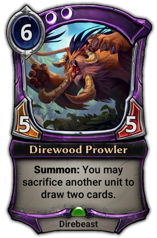 Direwood Prowler | Eternal Card Game Wiki | Fandom