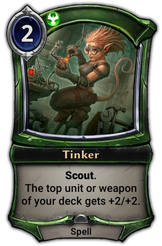 Tinker | Eternal Card Game Wiki | Fandom